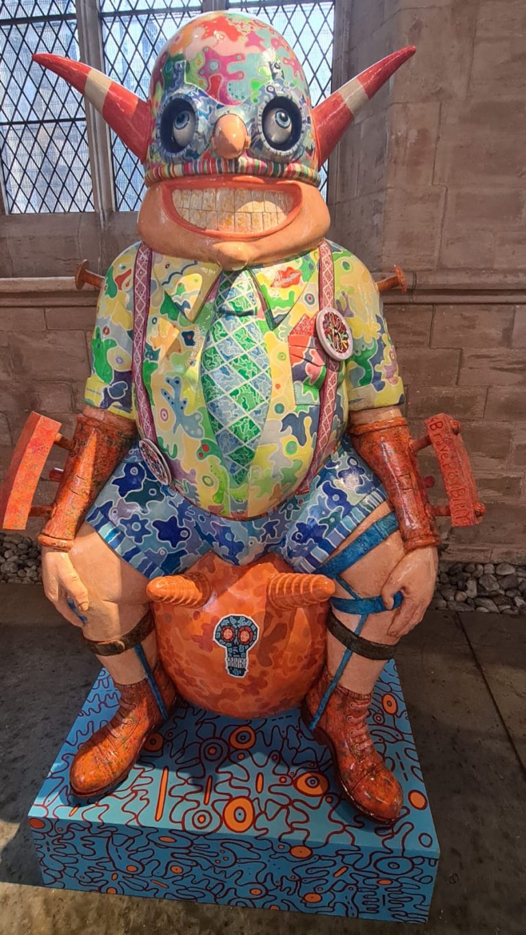 Amazing experience for students on art trip to Jason Wilsher-Mills ...