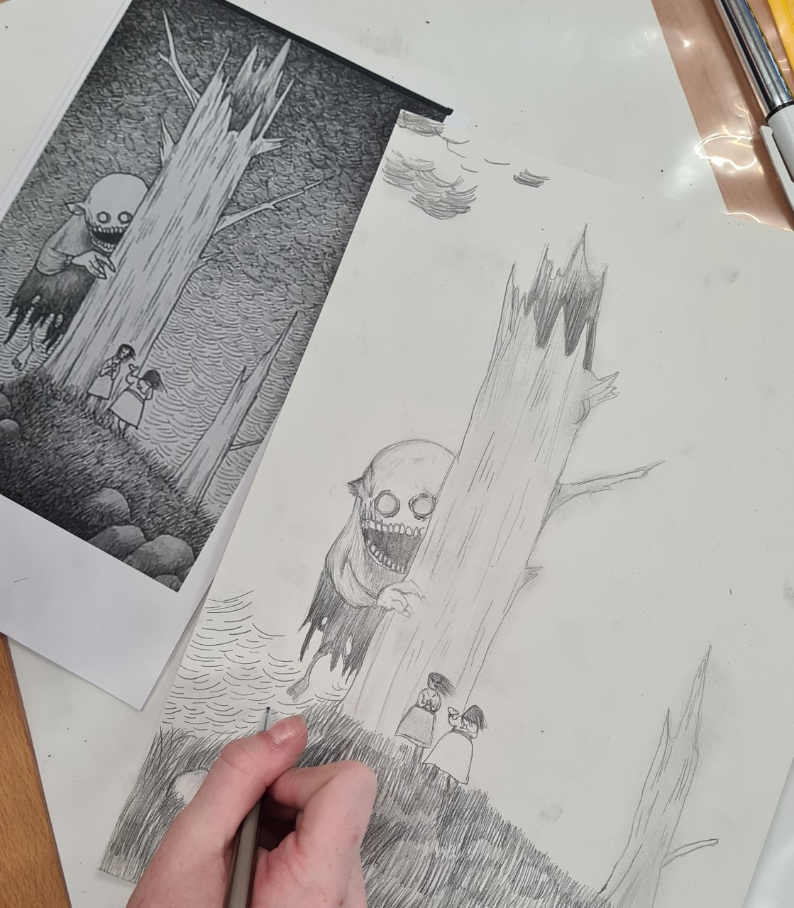 Year 10 art students impress with John Kenn Mortensen work - John ...