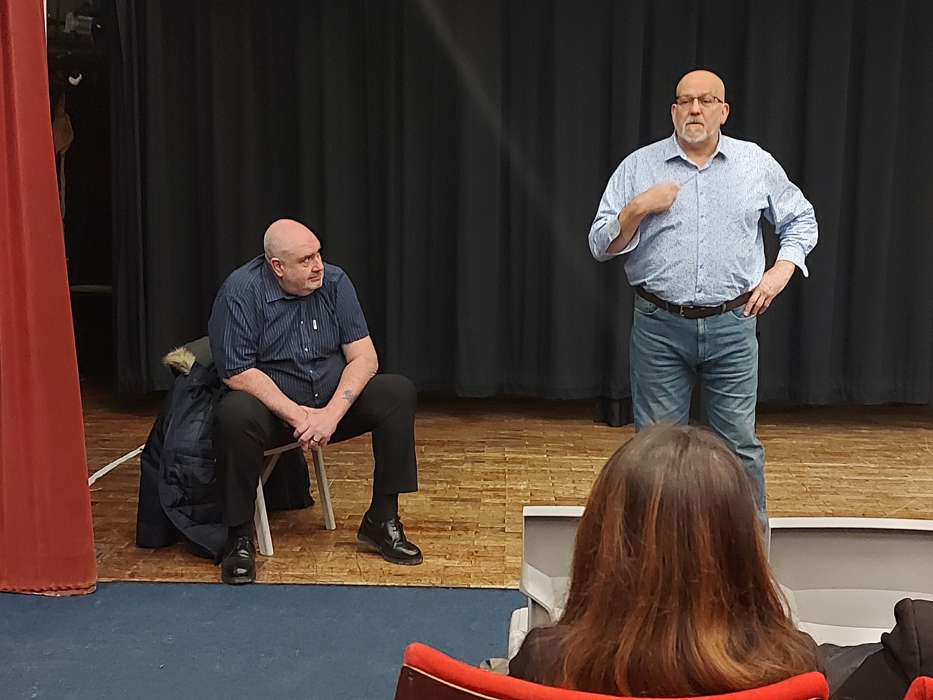 Amazing drama visit from John Godber and Adrian Hood - John Whitgift ...