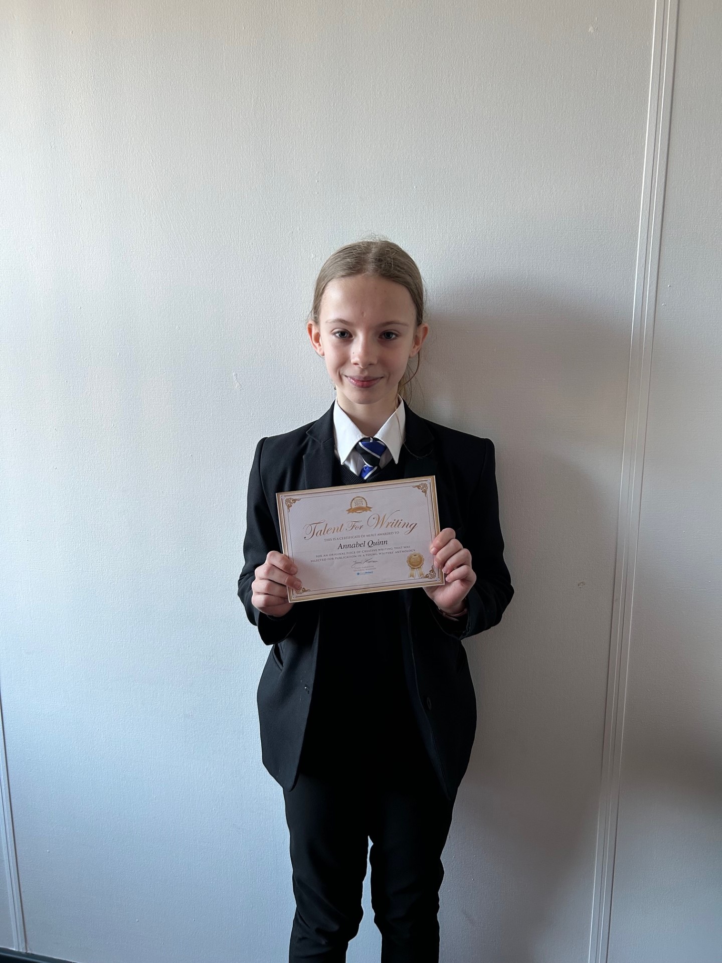 Annabel wins writing competition - John Whitgift Academy